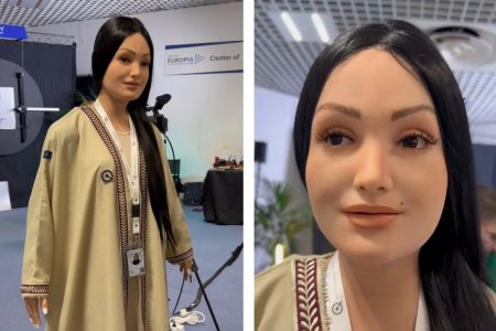 VIDEO: Humanoidný robot Sára je na nerozoznanie od…